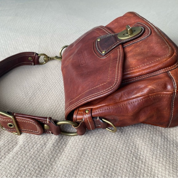 Coach | Bags | Coach 65th Anniversary Legacy Shoulder Bag In Whisky W ...